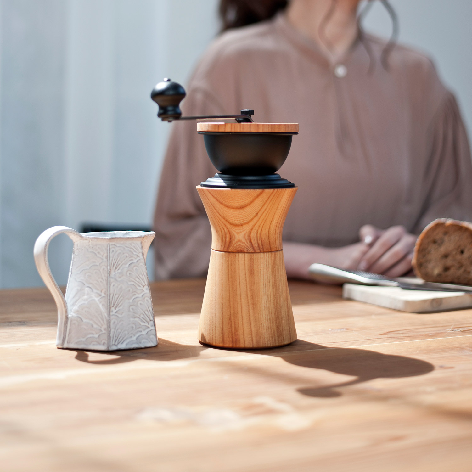MokuNeji x Kalita | COFFEE MILL : Shokunin.com